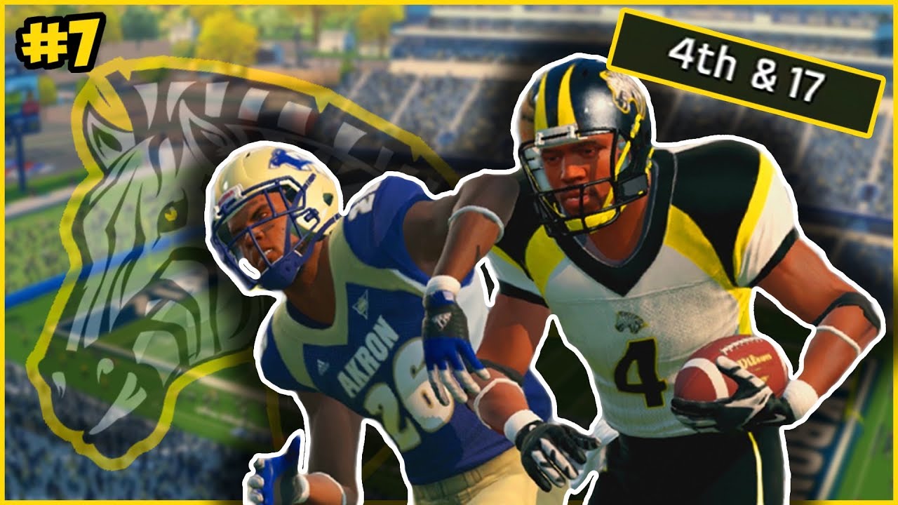 3rd String QB is Forced to Play Ep. 7 | NCAA 14 Teambuilder Dynasty ...