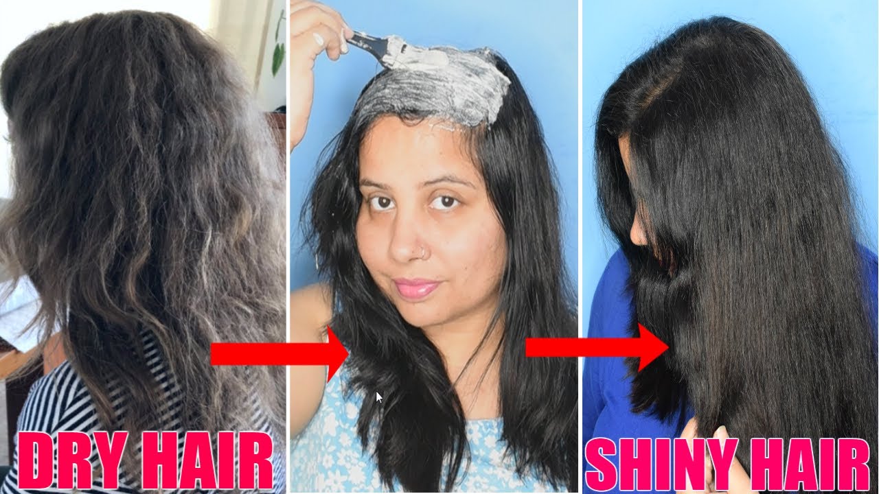 Try This Homemade Hair Mask For Dry Frizzy Hair and Get Shiny Smooth ...