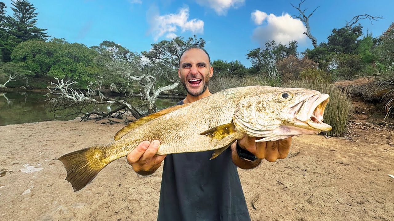 Island Fishing Challenge - Only Eating What I Catch - YouTube