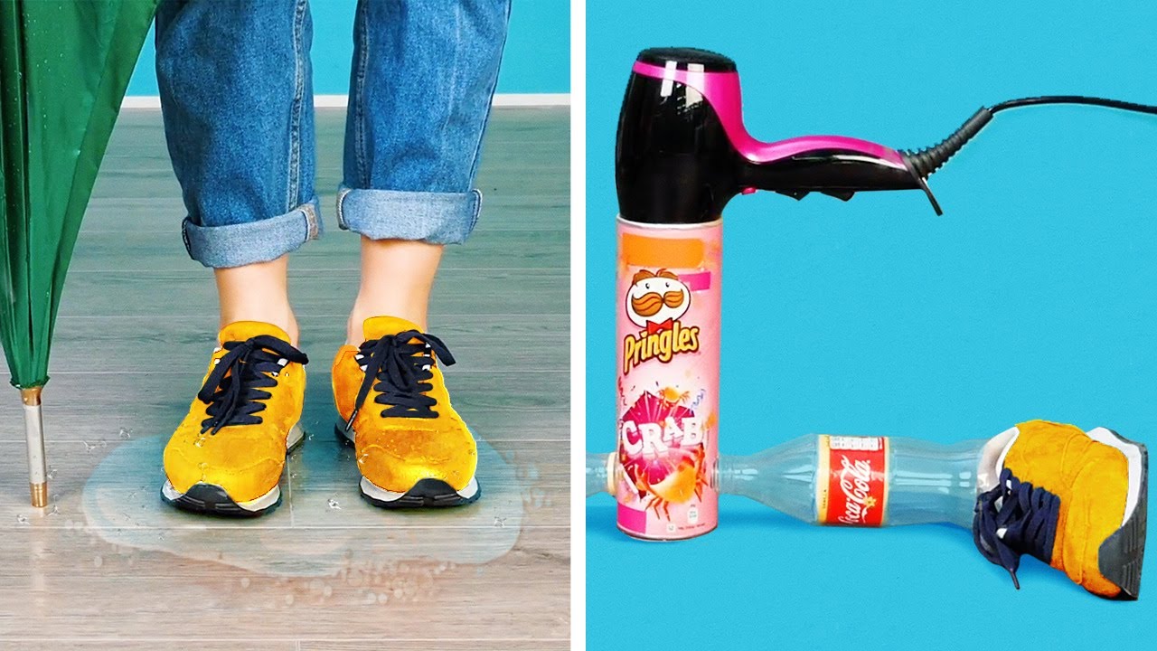 27 EASY WAYS TO TRANSFORM YOUR SHOES - YouTube