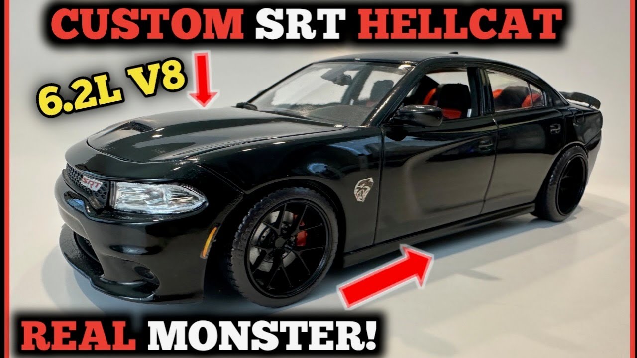 AMT: Dodge Charger SRT Hellcat Final: Custom Rims Badges & Suspension ...