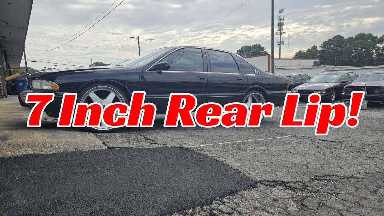 1995 Impala SS with 24" Savini Reps with a 7 inch Lip. Only 21K Miles ...
