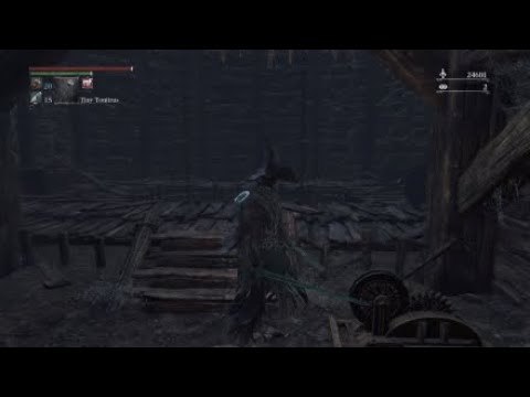 Bloodborne forbidden woods 2 free NPC blood dregs - YouTube