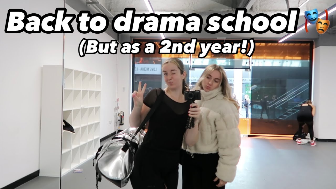 My first week as a second year in drama school/uni! - YouTube