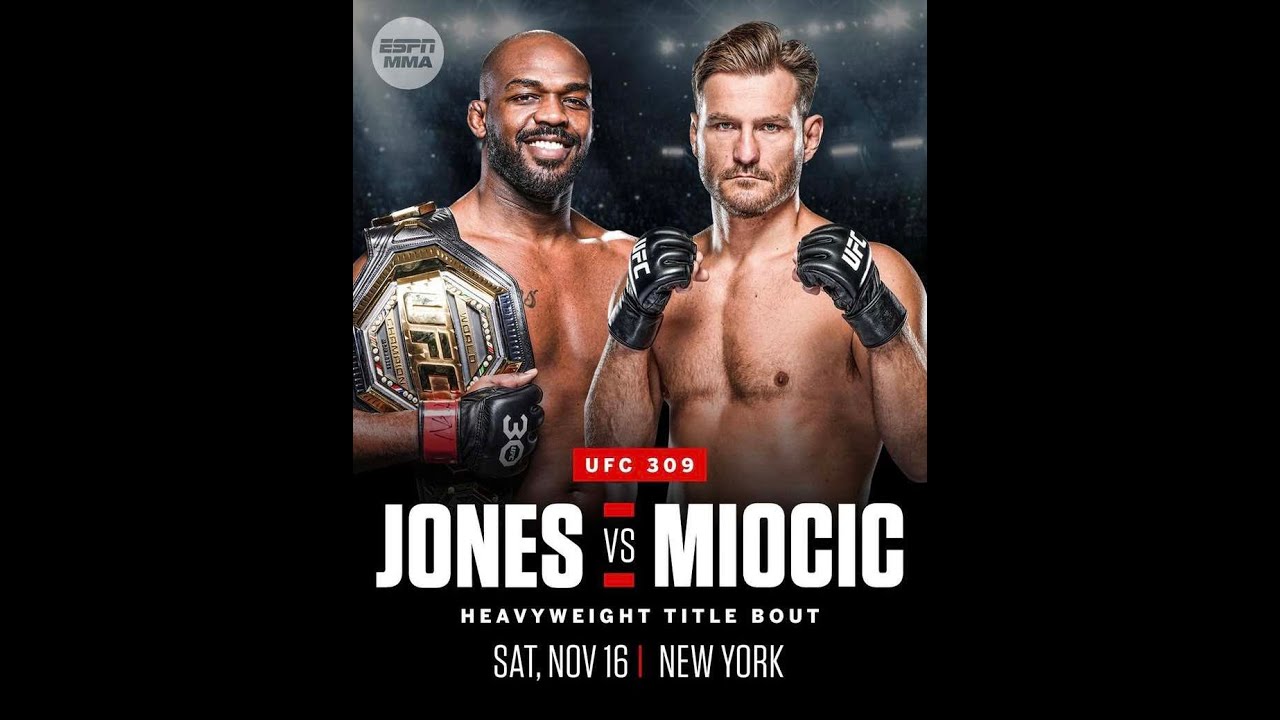 Jon Jones vs Stipe Miocic Remastered (UFC-309)Highlight/Breakdow ...