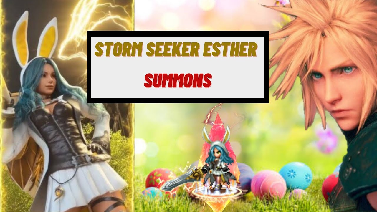 [FFBE] Storm Chaser NV Esther Summons! - YouTube