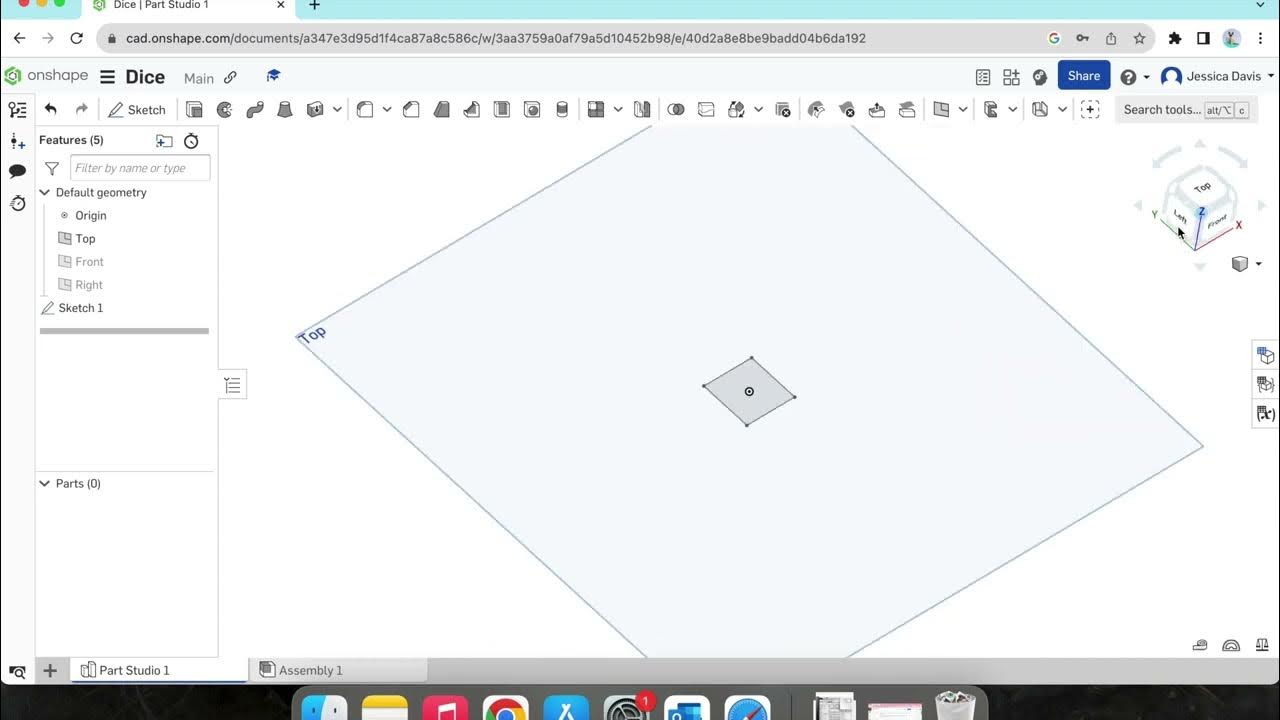 On Shape Dice Tutorial - YouTube