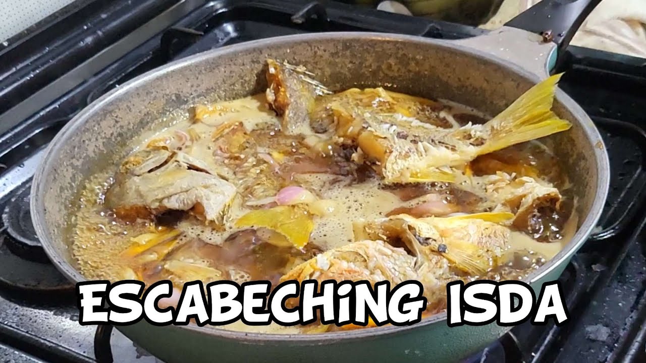 Fish Escabeche Recipe for Lunch, Bisaya Recipe - YouTube
