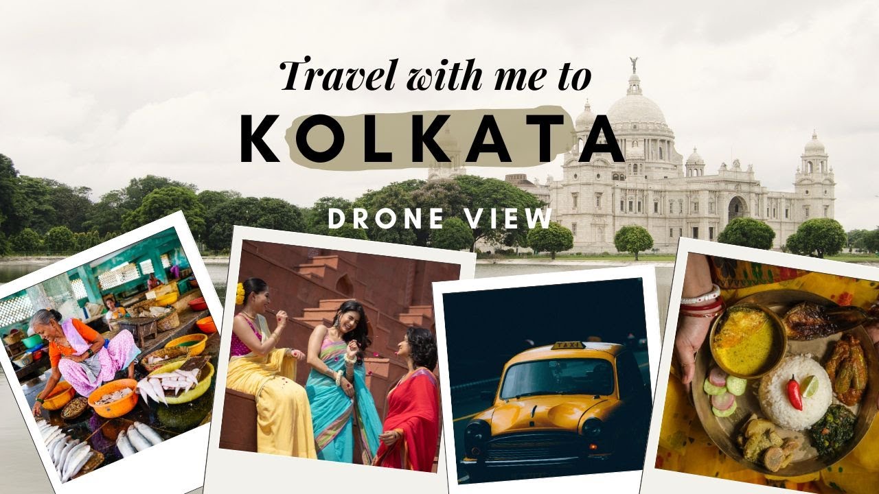কলকাতা শহরের ড্রোন ভিউ | Explore Kolkata | Kolkata city drone view ...
