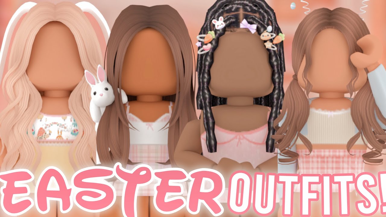 Aesthetic Roblox SPRING/EASTER Outfits! *WITH CODES + LINKS* - YouTube