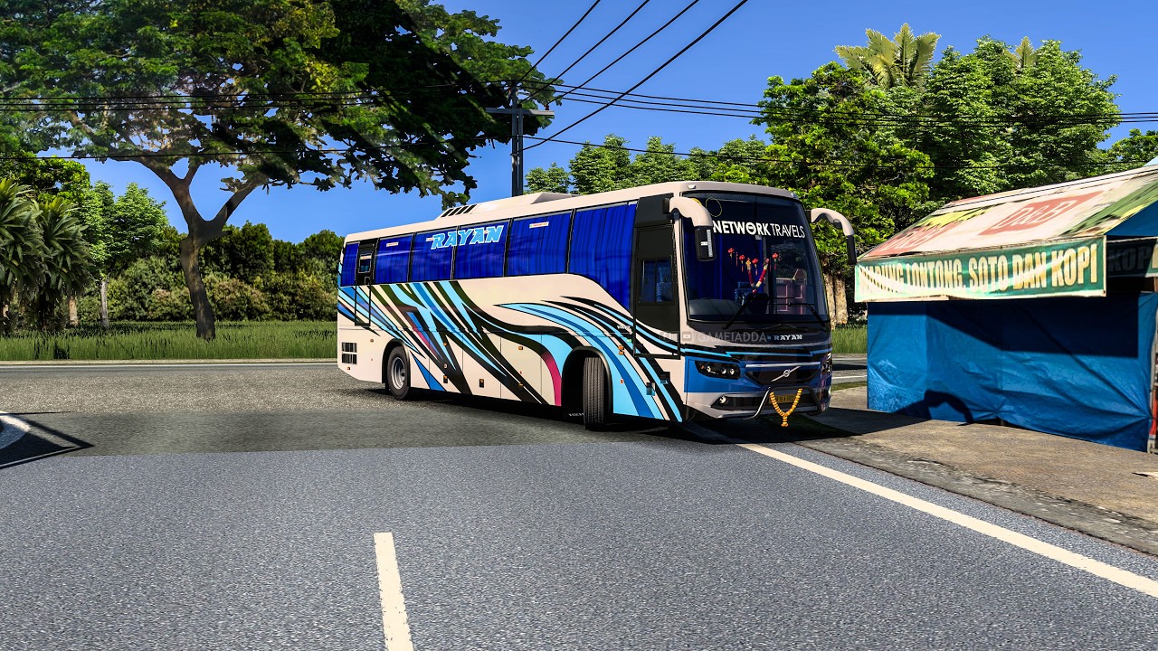 🚌 Bus Simulator for India | RAYAN Network Volvo Semi Sleeper Luxury Bus ...