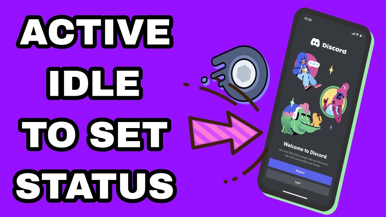 How To Active Idle To Set Status On Discord App - YouTube