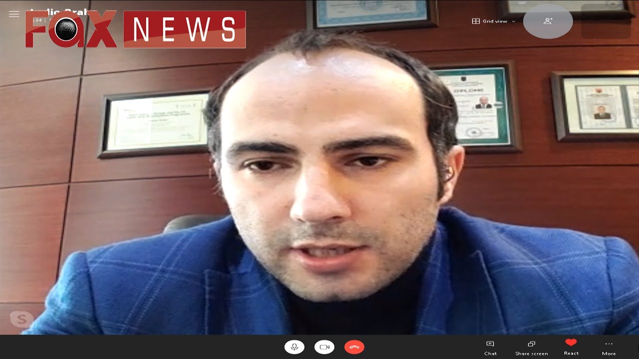 Fax News - Ne lidhje skype Ledio Braho - YouTube