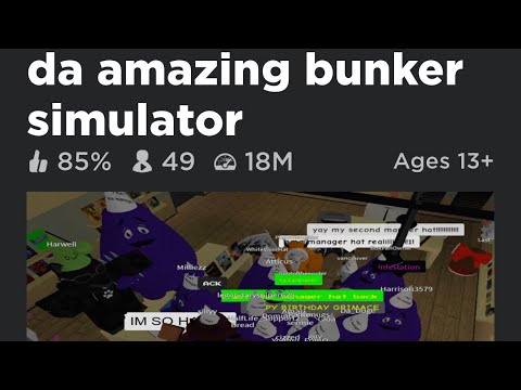 DABS/Da Amazing Bunker Simulator is Back! :) (Sideways recording lol ...