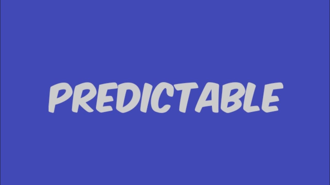 Predictable Meaning Vocabulary Use In Sentence YouTube predictable-meaning-vocabulary-use-in-sentence-youtube