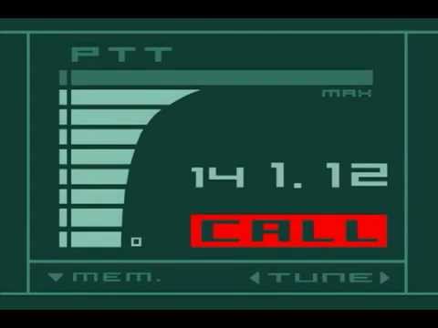Metal Gear Solid Codec [Incoming Call] - YouTube