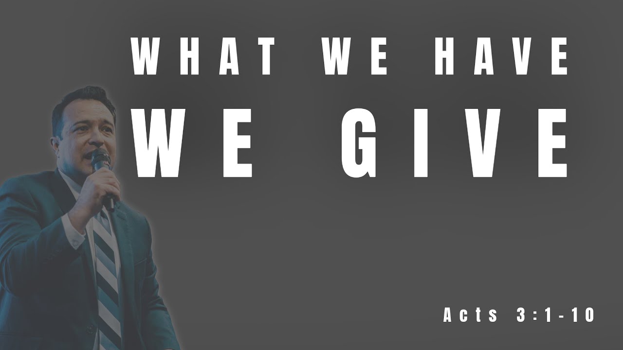 Impact Sunday! | What We Have We Give | Missionary From Puerto Rico ...