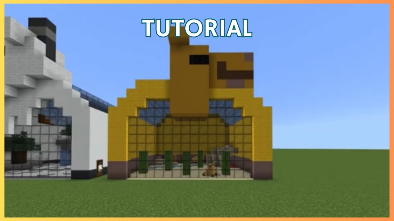 Minecraft Tutorial: How To Make A Camel Zoo Enclosure! - YouTube