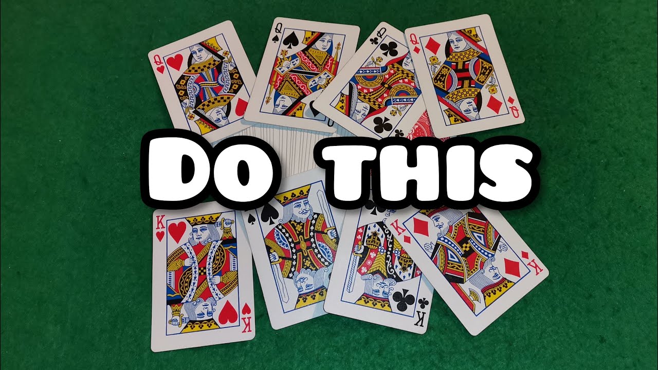 Learn a visual card trick. - YouTube