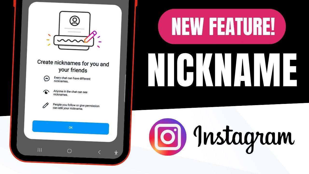 NEW UPDATE! Instagram Nicknames | How to Set Your Nickname - YouTube