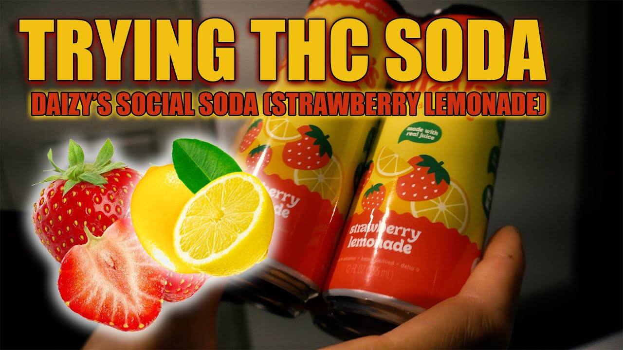 THIS SODA HAD ME LIT!! (Daizy's THC Drink) - YouTube
