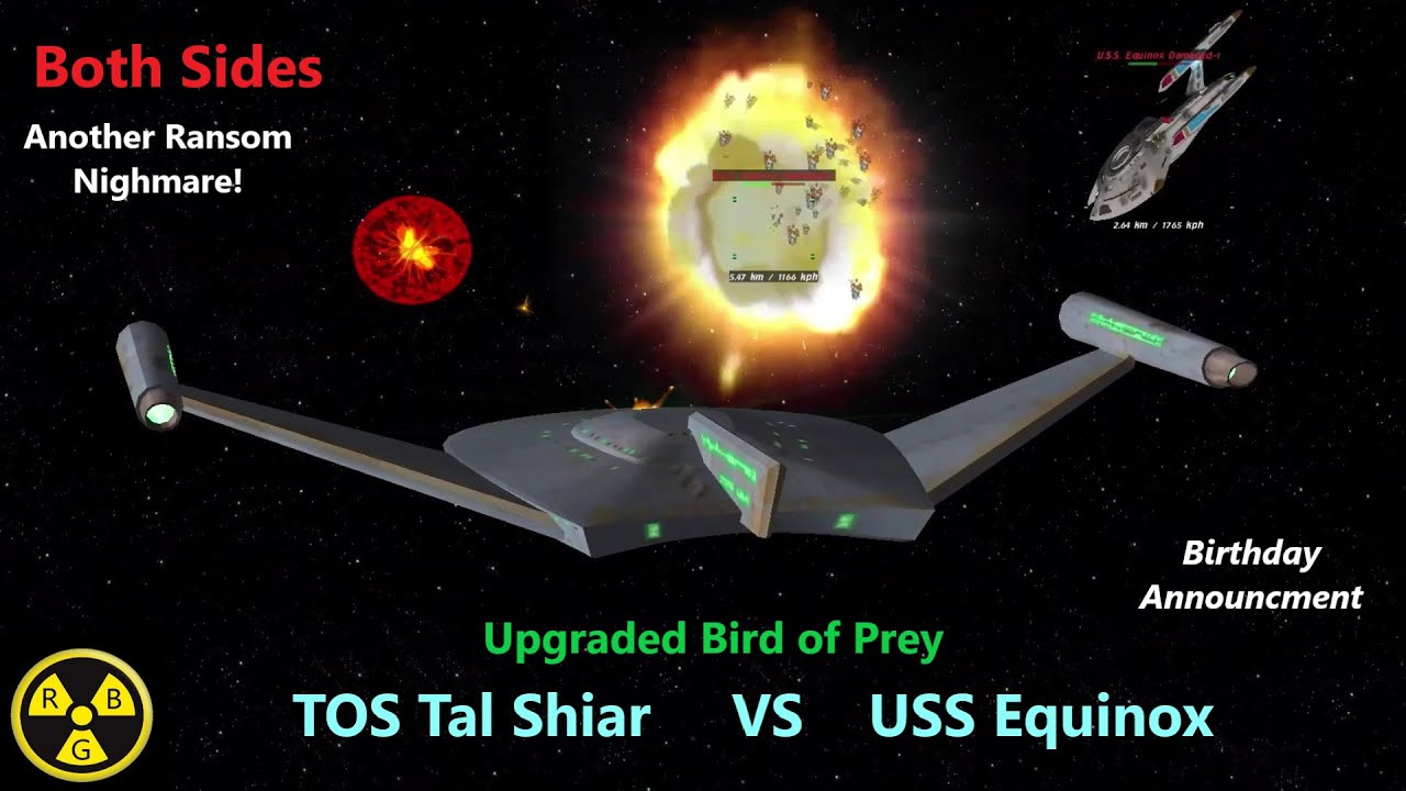 Star Trek TOS Tal Shiar Bird of Prey VS USS Equinox | BOTH SIDES | MEGA ...
