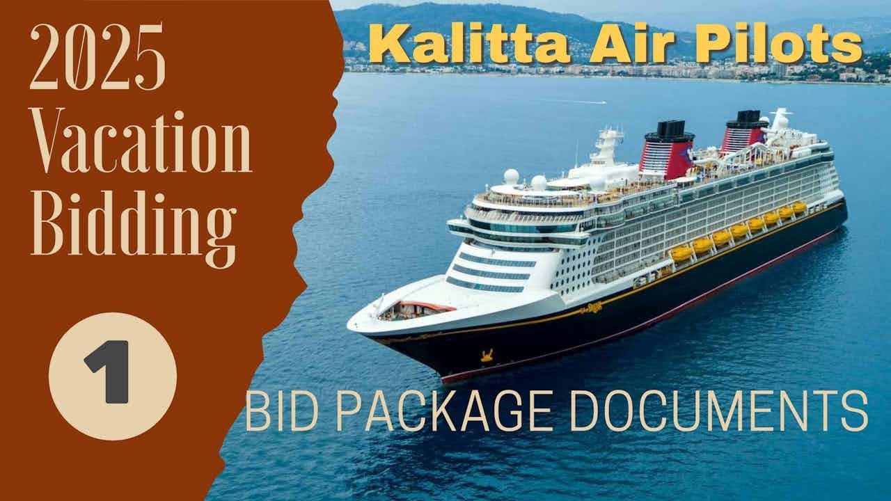 Kalitta Air Pilots 2025 Vacation Bidding Tutorial Part 1: Documents ...