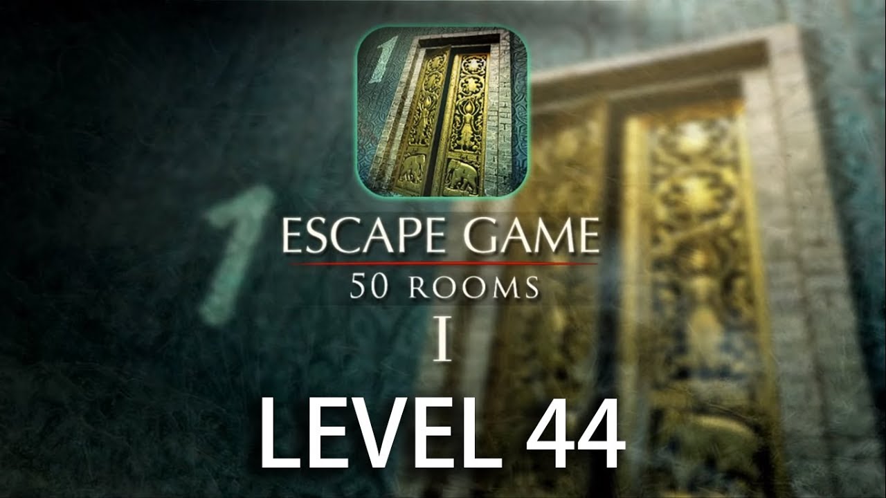 Escape Game 50 Rooms 1 Level 44 Walkthrough Solution Guide YouTube