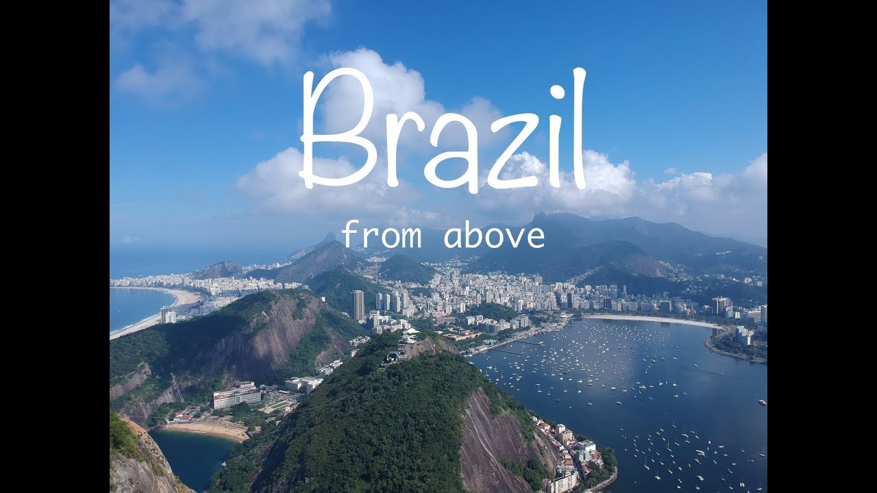 Drone footage - Birds eye view of Brazil Dji Spark - YouTube