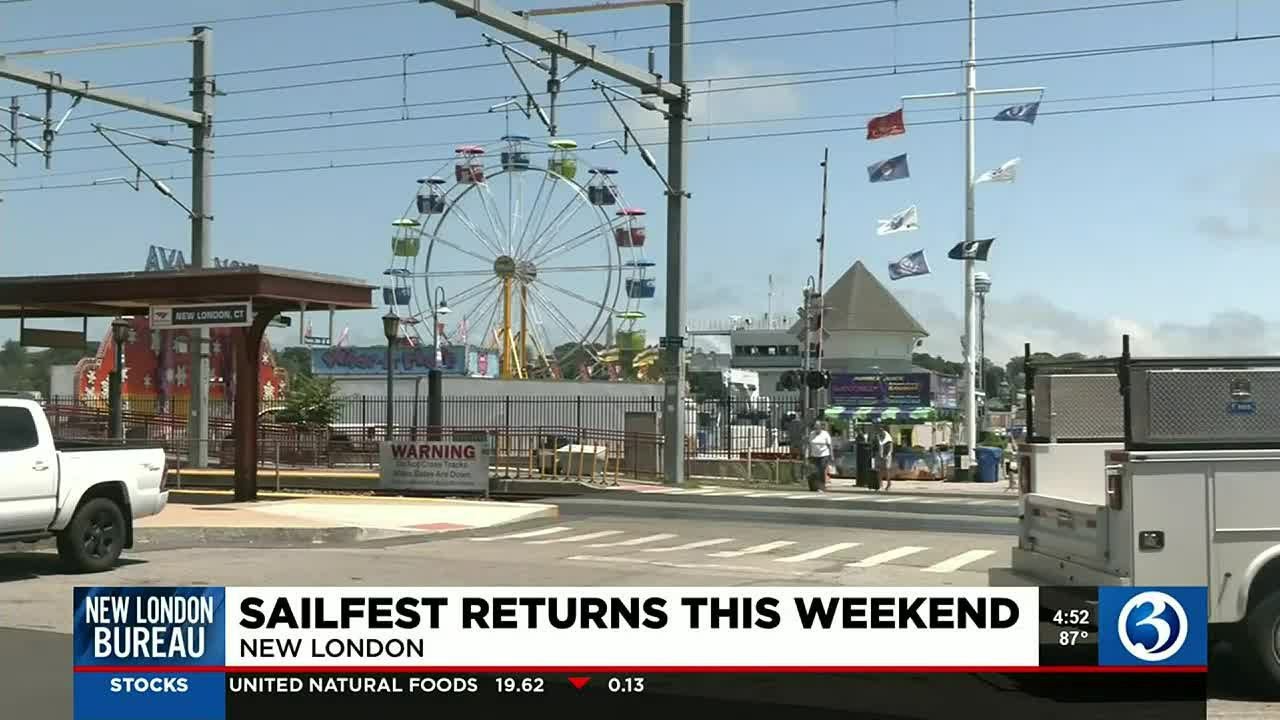 Sailfest kicks off tomorrow in New London - YouTube