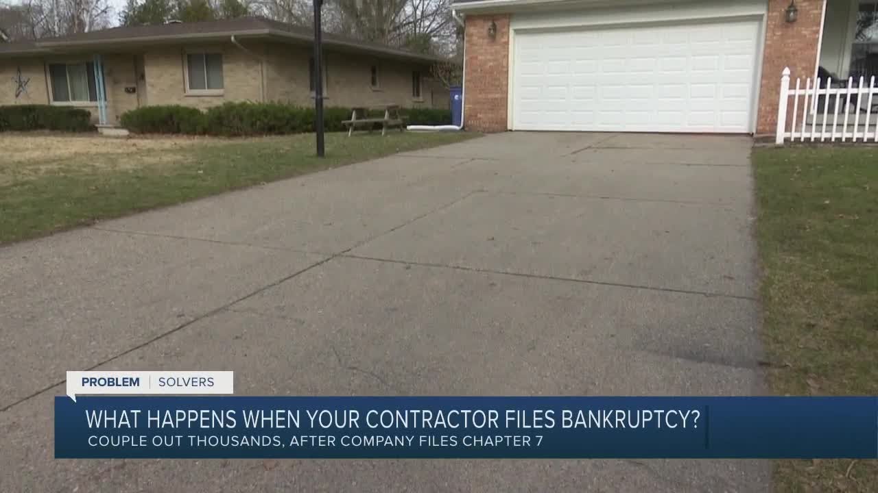 What happens when your contractor files bankruptcy? - YouTube