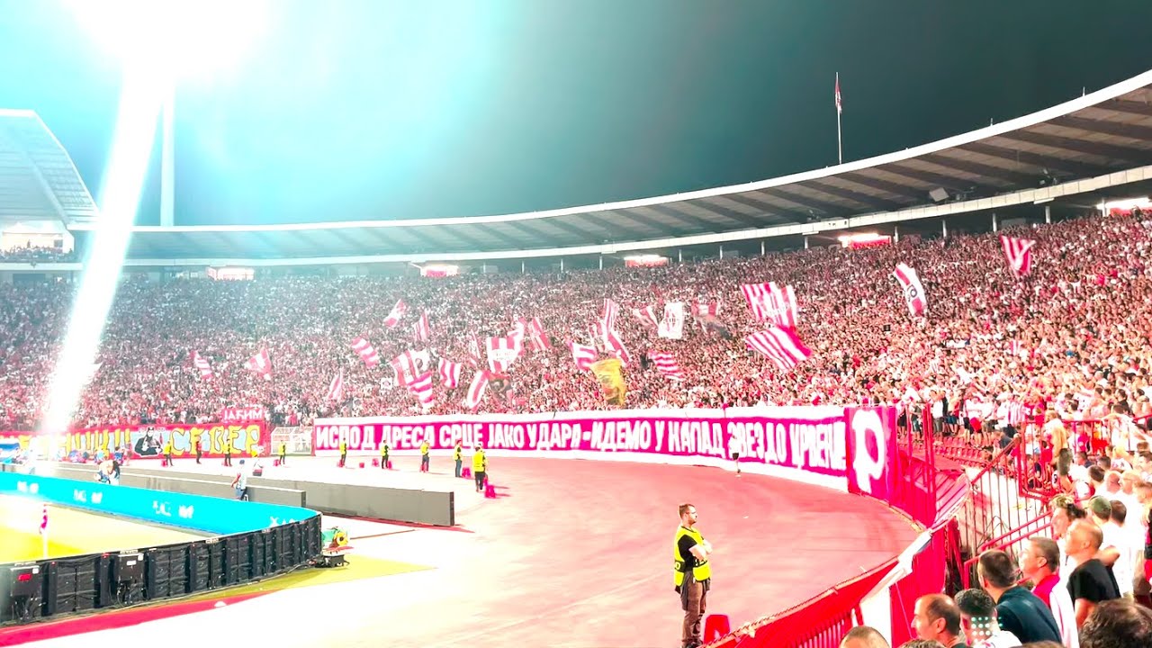 Champions League is back: Red Star fans on match vs Bodo Glimt - 28/08 ...