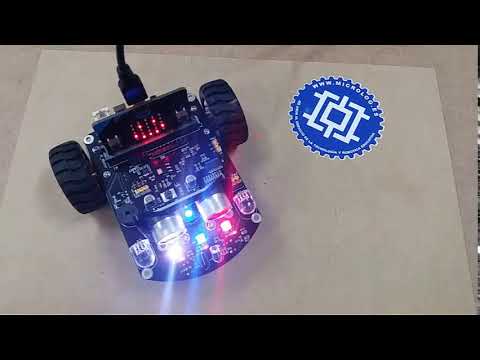 Coche micro:bit: Leds SMD luz de 3 colores - YouTube