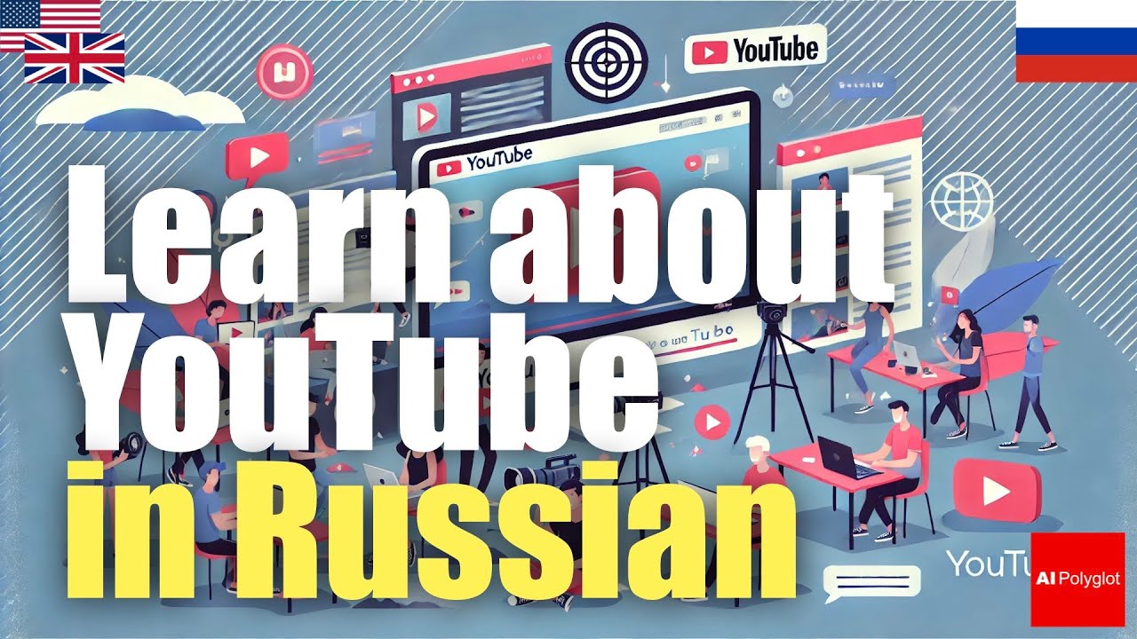 Learn about YouTube in Russian | Passive listening | with hiragana ...
