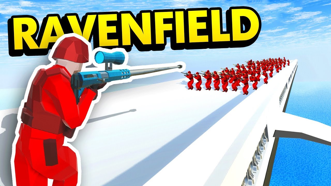 BIGGEST SNIPER EVER ON PLANE IN RAVENFIELD (Ravenfield Funny Gameplay ...