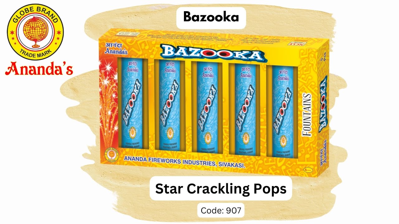 Bazooka | Ananda Fireworks | Product video #sivakasifireworks #diwali # ...