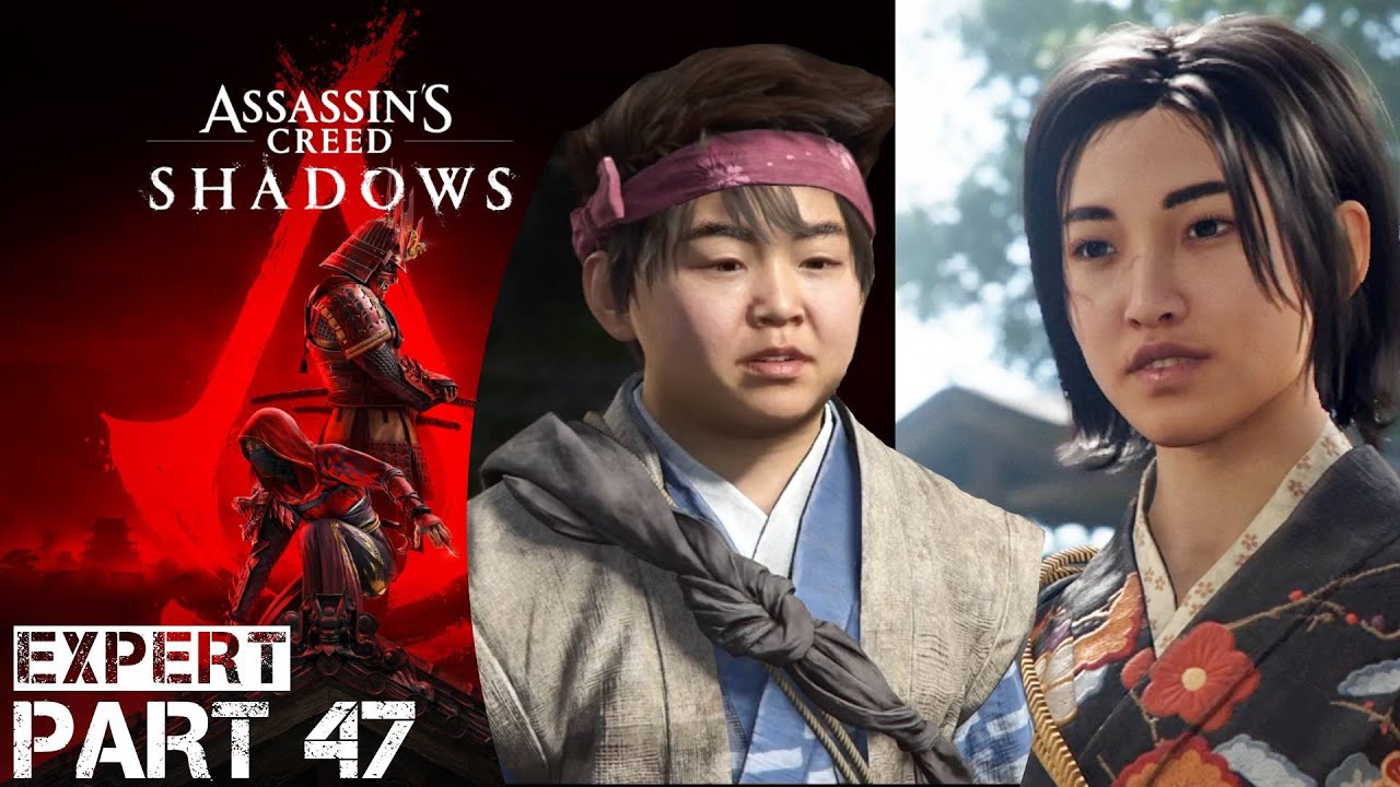 Assassin's Creed Shadows | Expert | Part 47: Junjiro Makes Soup, Sightseeing w/ Yasuke, Saika ...