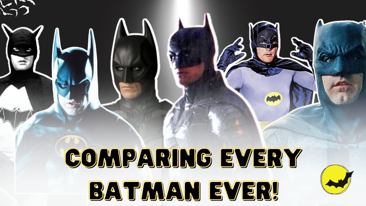 Complete History of Every Batman in Films 🦇 | Pushin' Pop Culture #1 ...