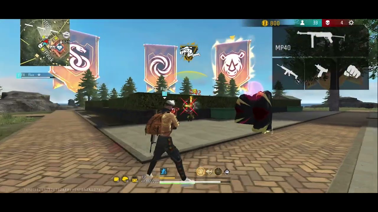 FF creation BR back to back kill - YouTube