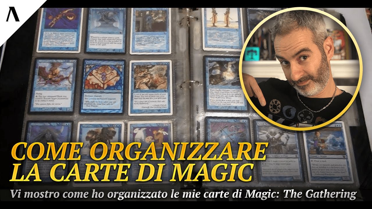 Come organizzare la propria collezione carte di Magic The Gathering ...