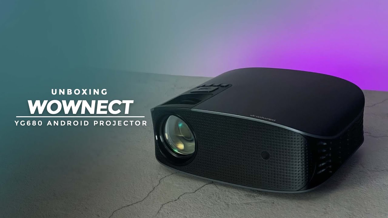 UNBOXING THE WOWNECT YG680 ANDROID PROJECTOR - DISCOVER THE SPECS AND ...