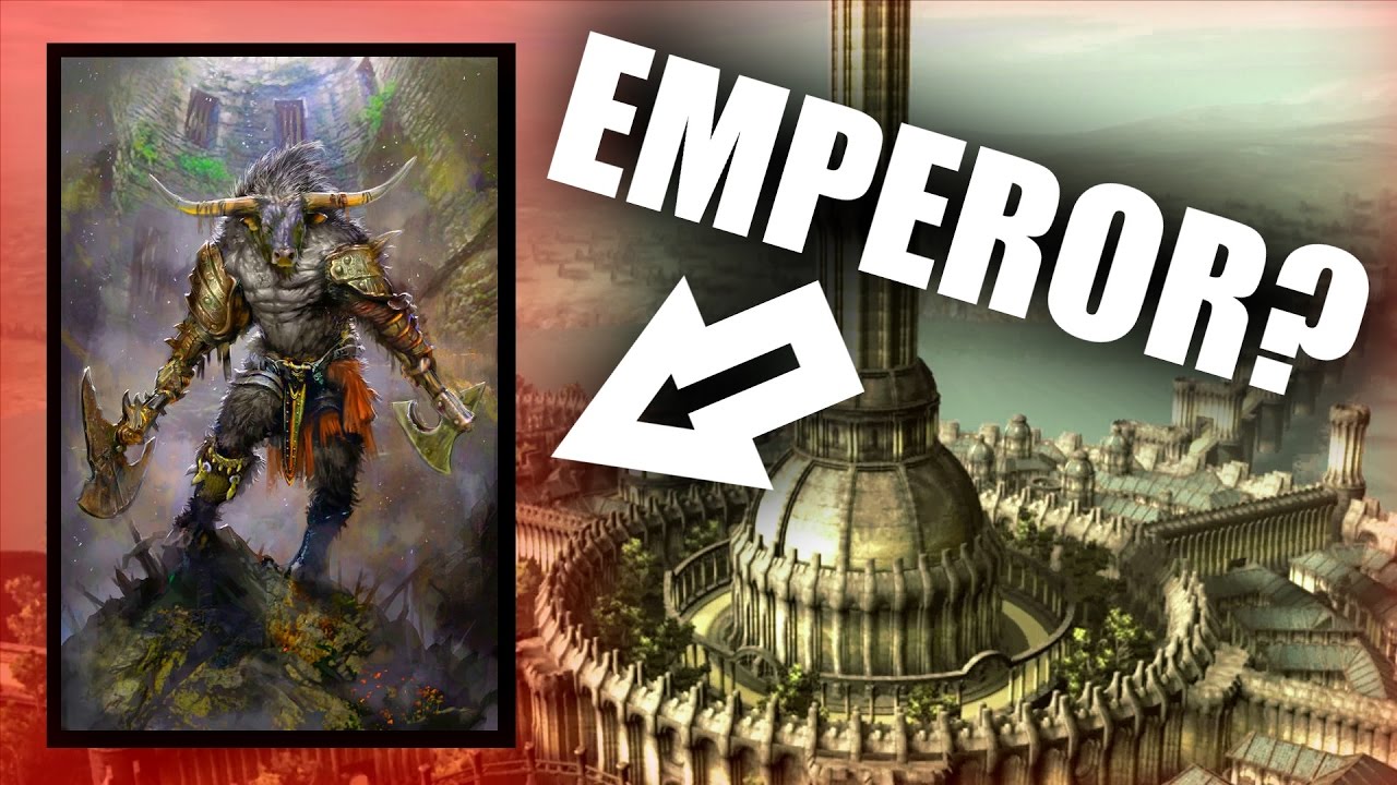 The Minotaur Emperor - Elder Scrolls Lore - YouTube