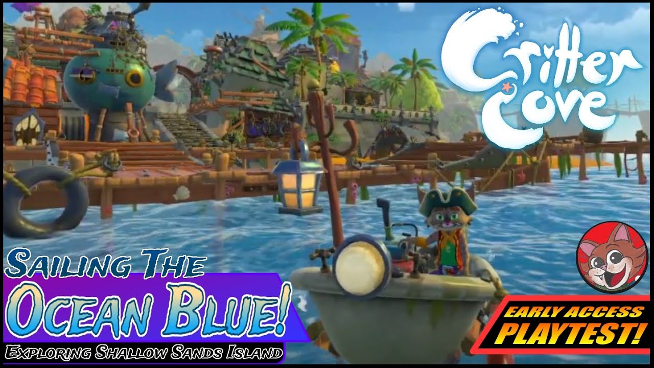 🔴Sailing Out To The Shallow Sands! | Critter Cove |Early Access ...
