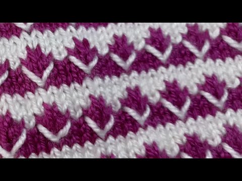 Kır çiçekleri örgü modeli & El örgüsü yelek, hırka, süveter modeli