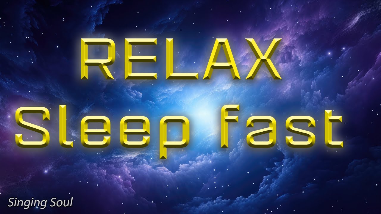 Sleep fast , music to heal the body and reduce stress, 528 Hz alpha ...