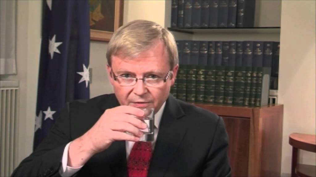 Kevin Rudd is a Happy Little Vegemite - YouTube