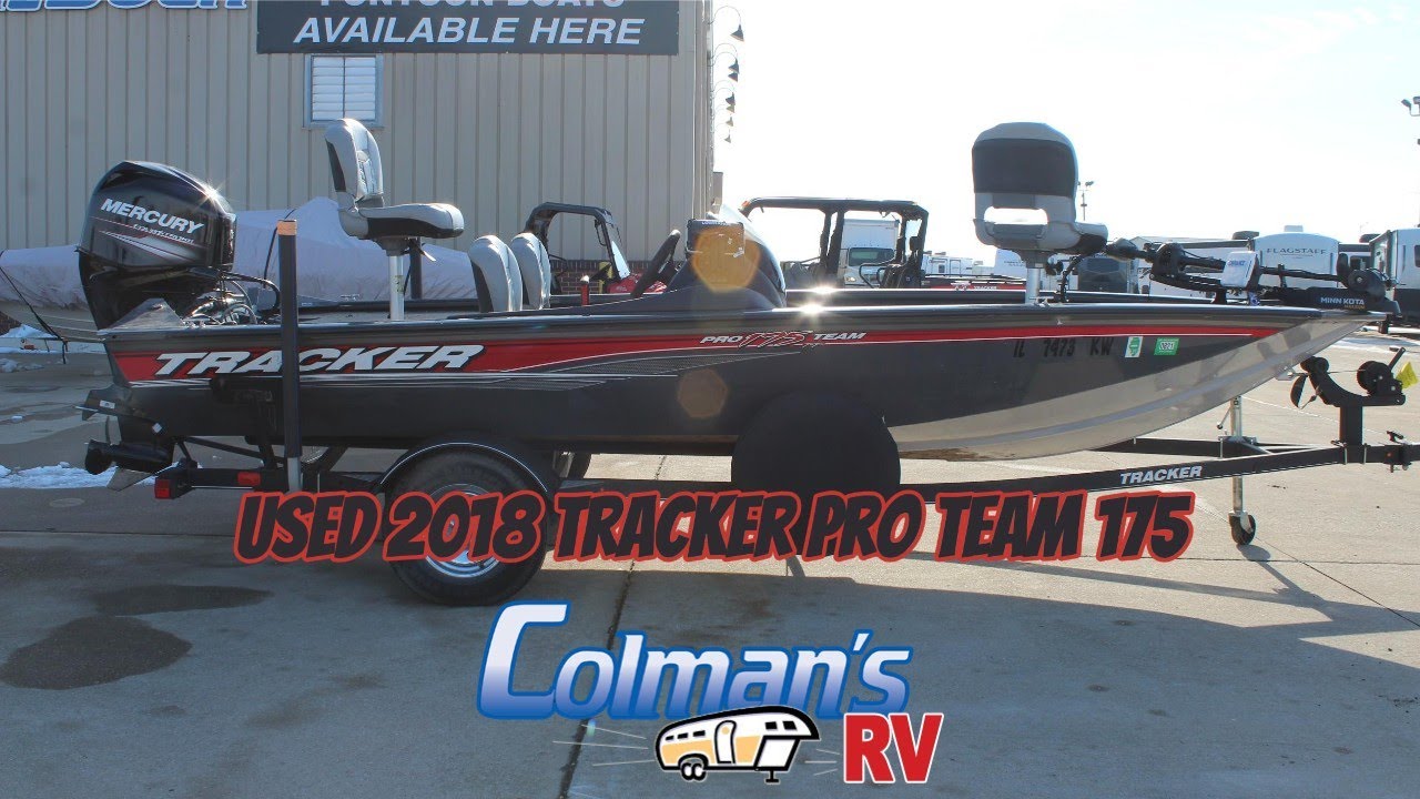 2018 Tracker Pro Team 175 — Clean, Reliable, and Fishing-Ready! - YouTube