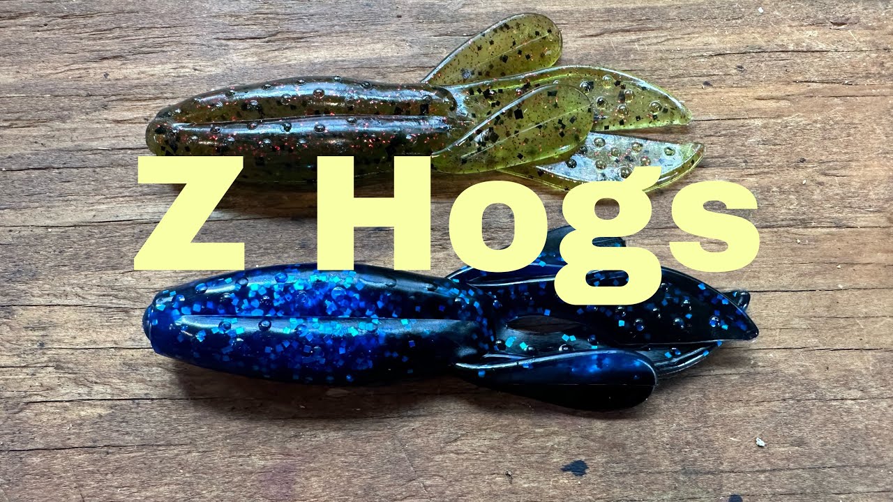 How And When To Fish Z-Hogs…(Creature Baits) - YouTube