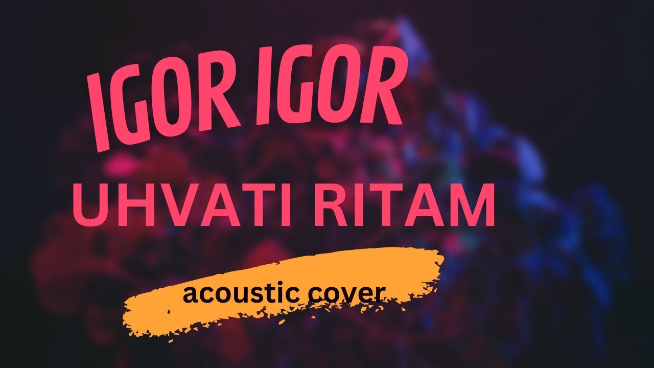 IGOR Stellar - Uhvati ritam (acoustic cover) - YouTube