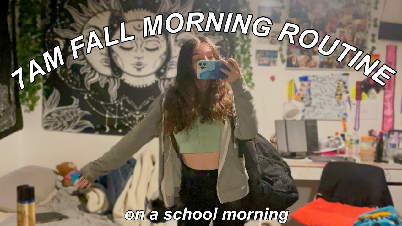 7AM FALL MORNING ROUTINE 2021 - YouTube